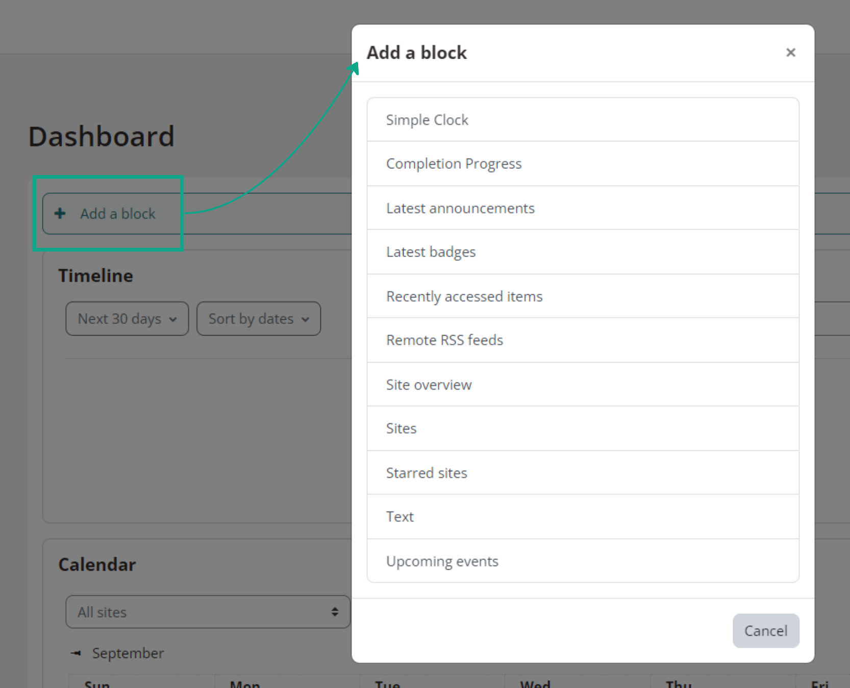 Learning Online at UNE: myLearn Dashboard | UNE myLearn